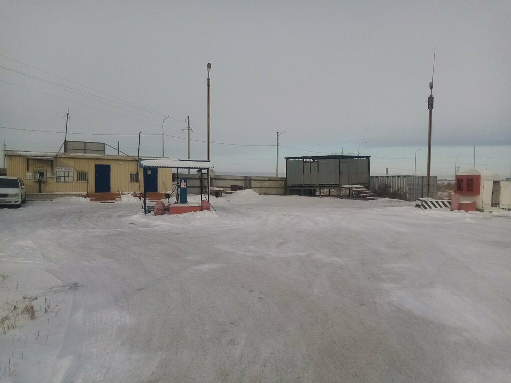 Otogaz dolum istasyonu Gasoil, Buriatya, foto