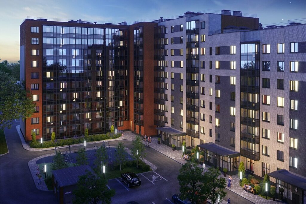 Konut blokları Next, Arhangelsk, foto