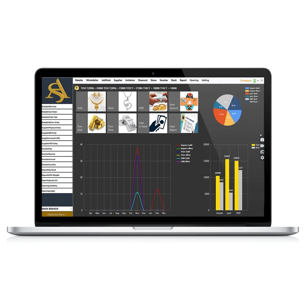Otomasyon sistemleri firmaları SwarnApp, jewellery management software company, Sharjah, foto