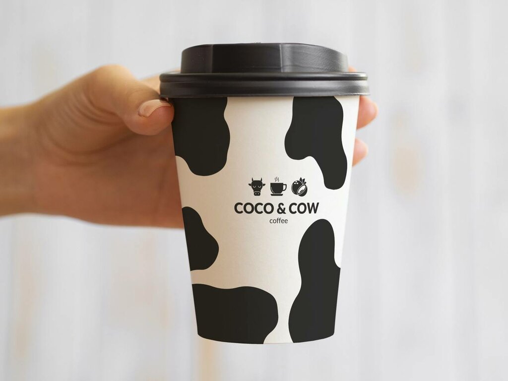 Kahve dükkanları Coco & Cow coffee, Moskova, foto