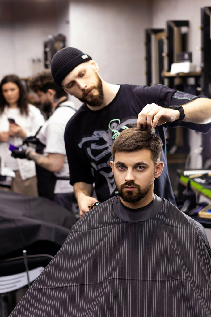 Berberler Barber Dmitry Malykh, Moskova, foto
