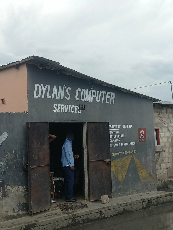 Bilgisayar teknik servisleri Dylan's computer services, Lusaka, foto