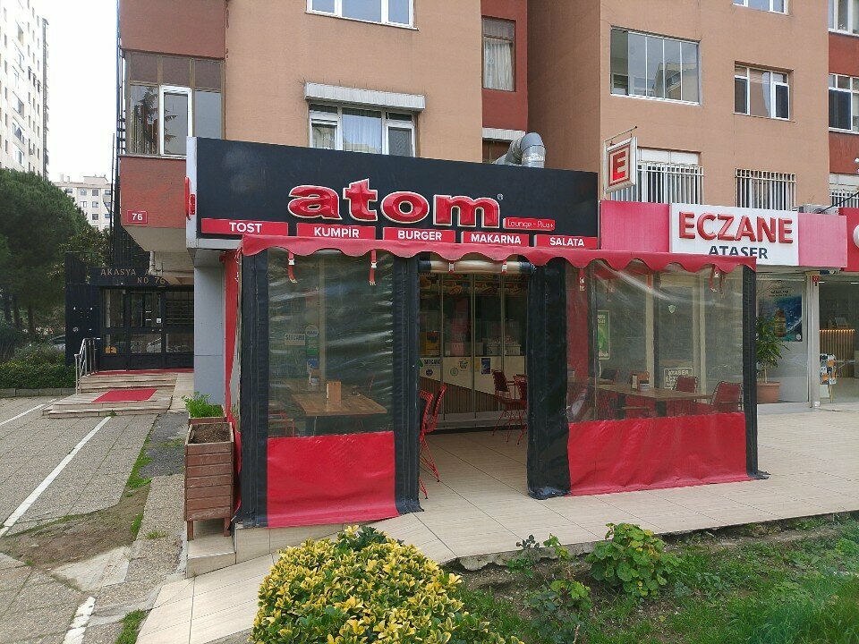 Fast food Atom Lounge-Plus+, İstanbul, foto