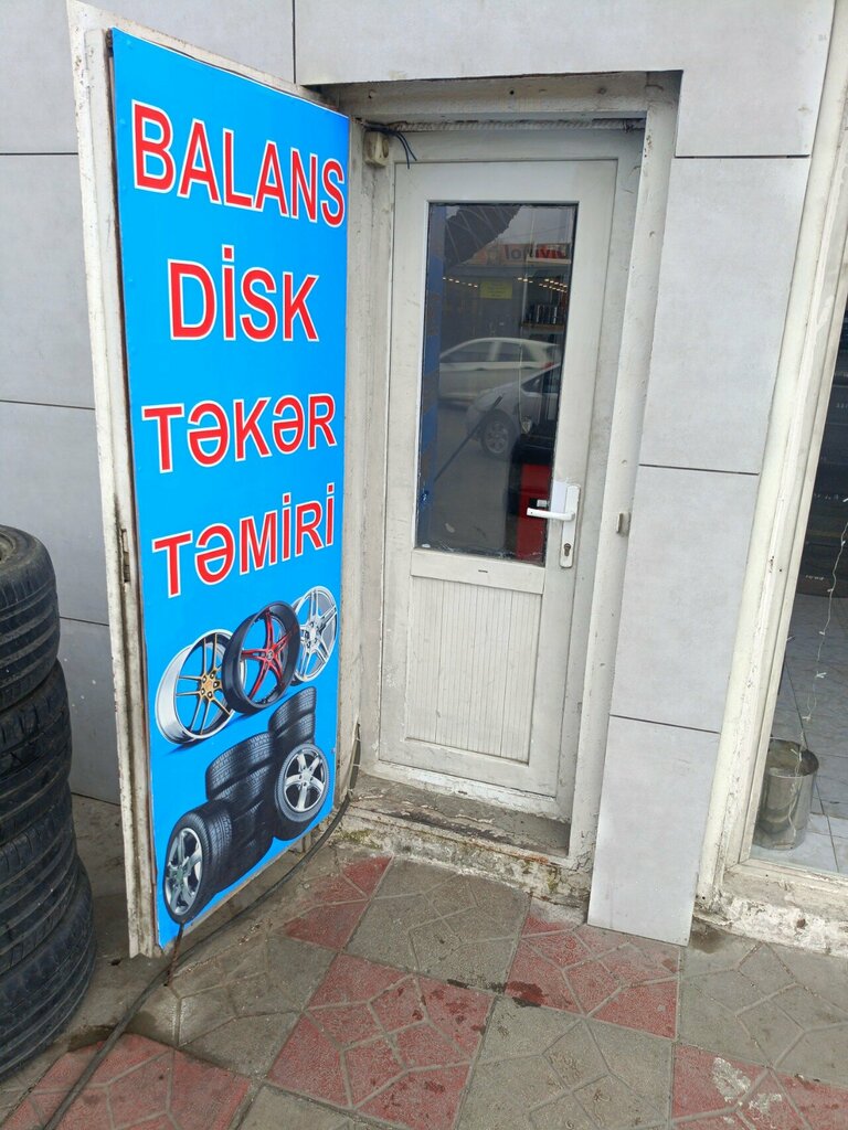 Oto lastik tamiri Balans Disk Təkər Təmiri, Bakü, foto