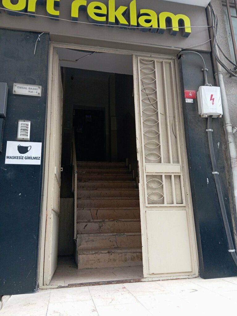 Tabela yapımı Kurt Reklam, İstanbul, foto