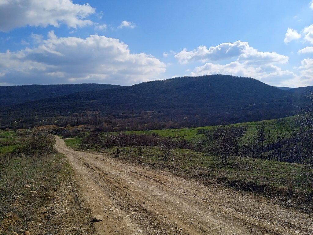 Dağ zirvesi Гора Козья 391 метр, Kırım Cumhuriyeti, foto