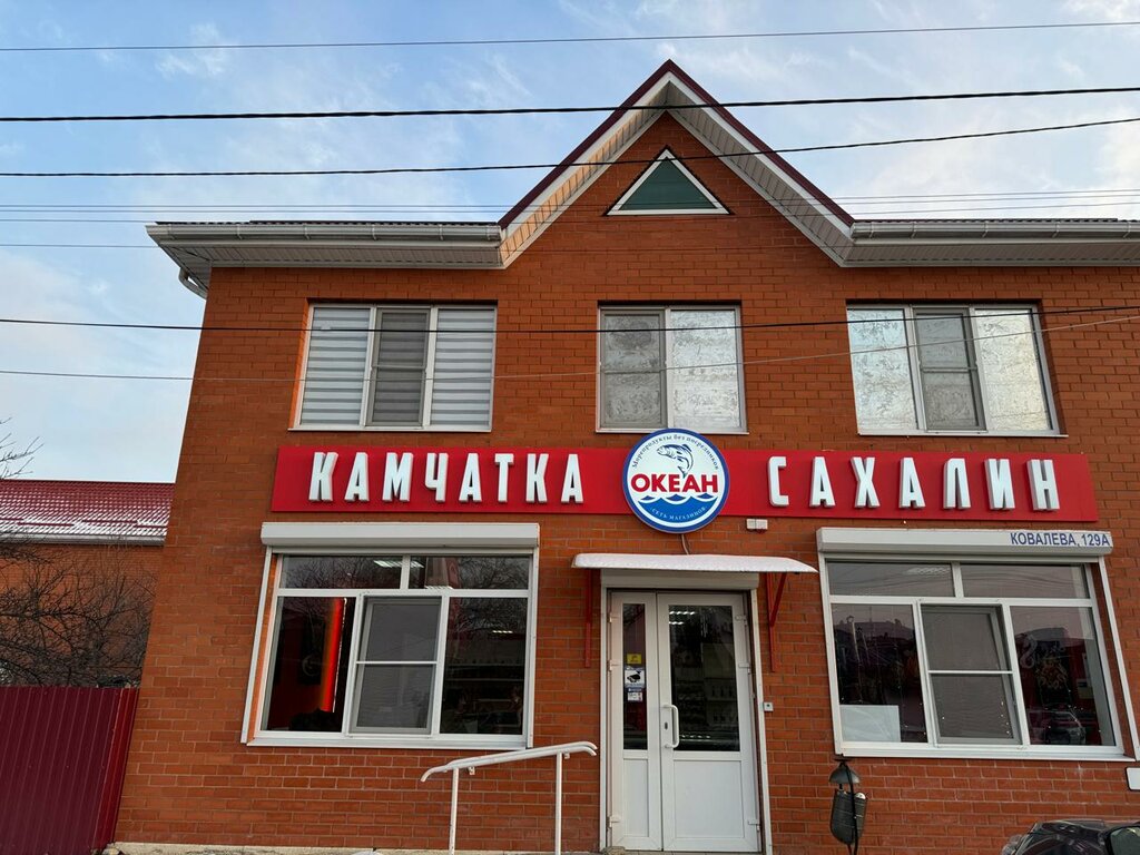Balık ve deniz ürünleri Океан Камчатка Сахалин, Timaşovsk, foto