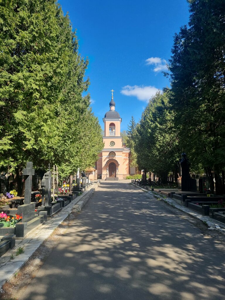 Mezarlıklar Golovinskoye, Moskova, foto