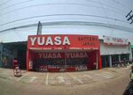 Yuasa (Santa Cruz de la Sierra, Distrito Municipal 11, Parque Urbano), akümülatör ve şarj cihazları  Bolivya'dan