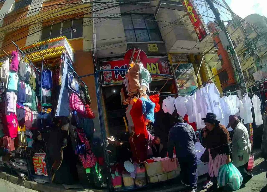 Mini-market Market Post, La Paz, foto