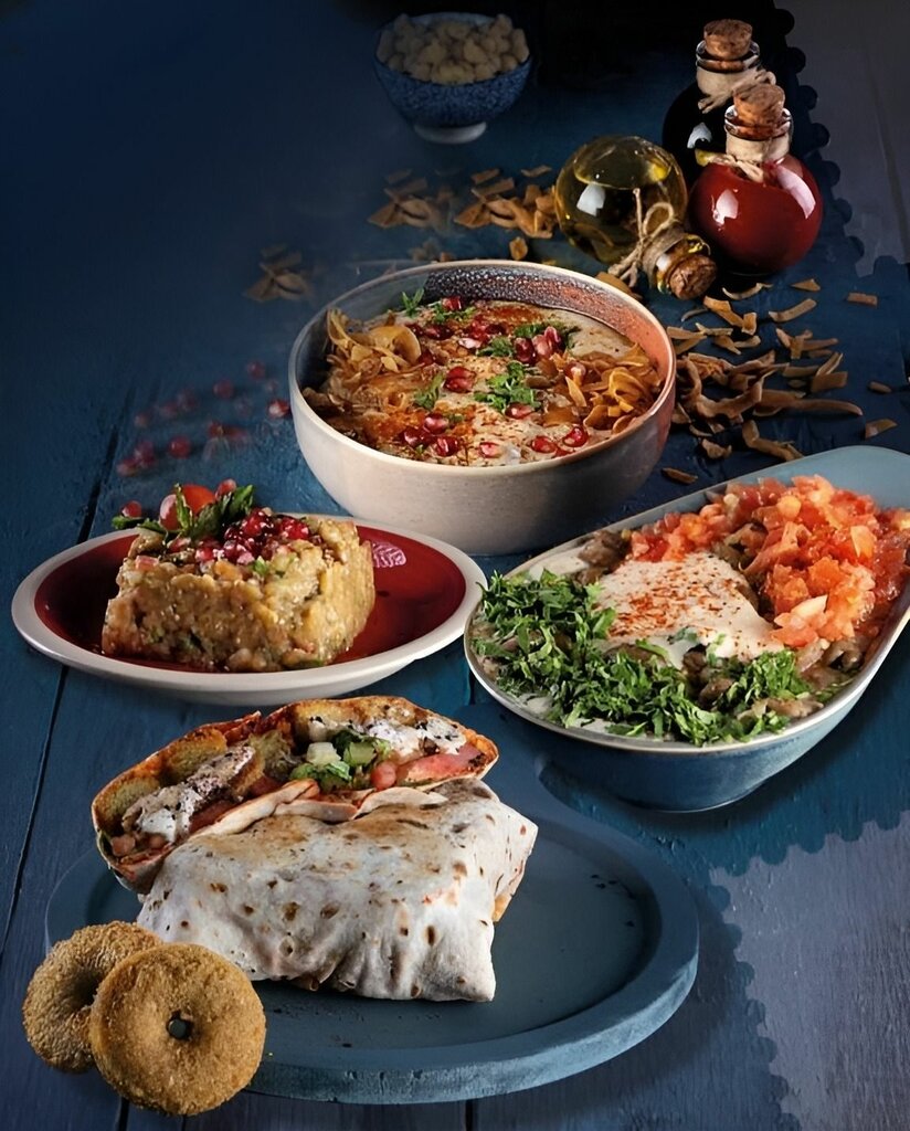 Kafe Koukh Filfilah, Sharjah, foto