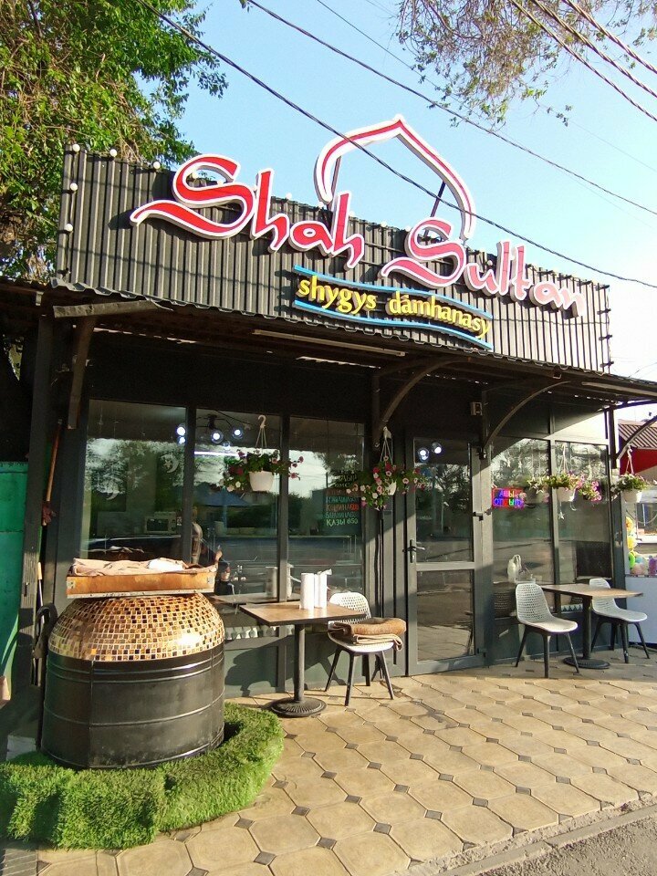 Kantin, yemekhane Shah Sultan, Almatı, foto