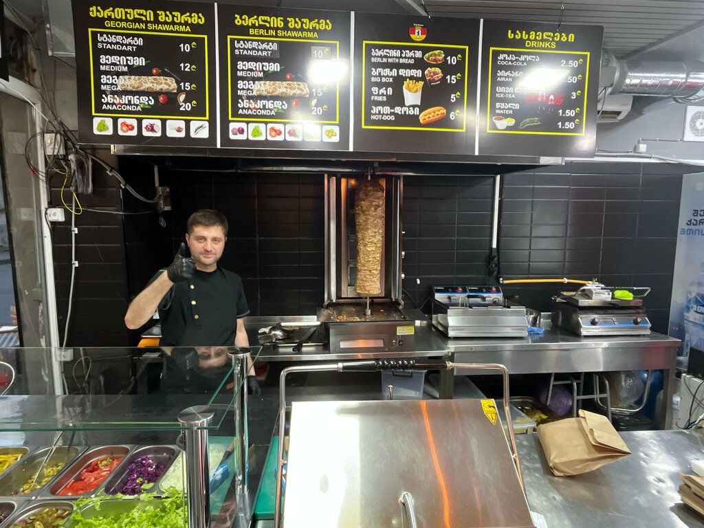 Restoran Berlin shaurma, Tiflis, foto