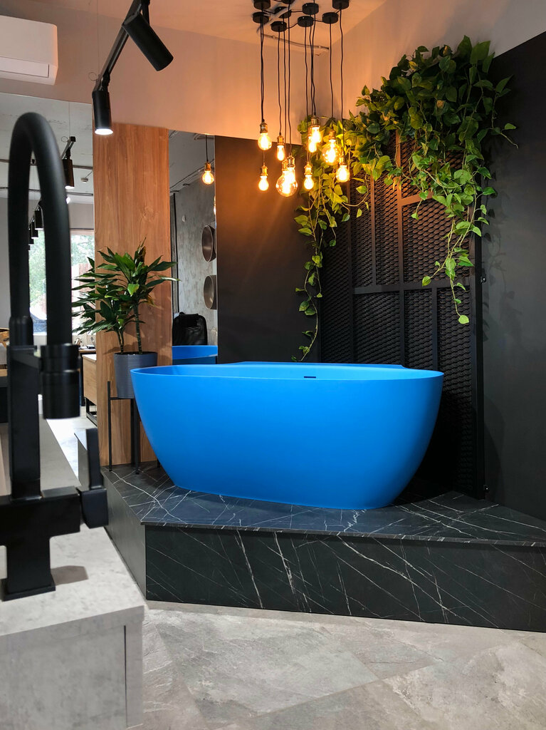 Banyo ve klozet mağazaları Meduzza, Novosibirsk, foto