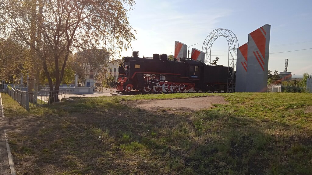 Teknoloji anıtı Паровоз СО17-1501, Ulan‑Ude, foto