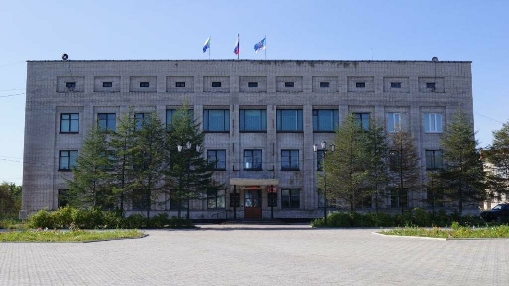 Belediyeler, devlet daireleri Администрация Охотского муниципального округа Хабаровского края, Habarovski krayı, foto