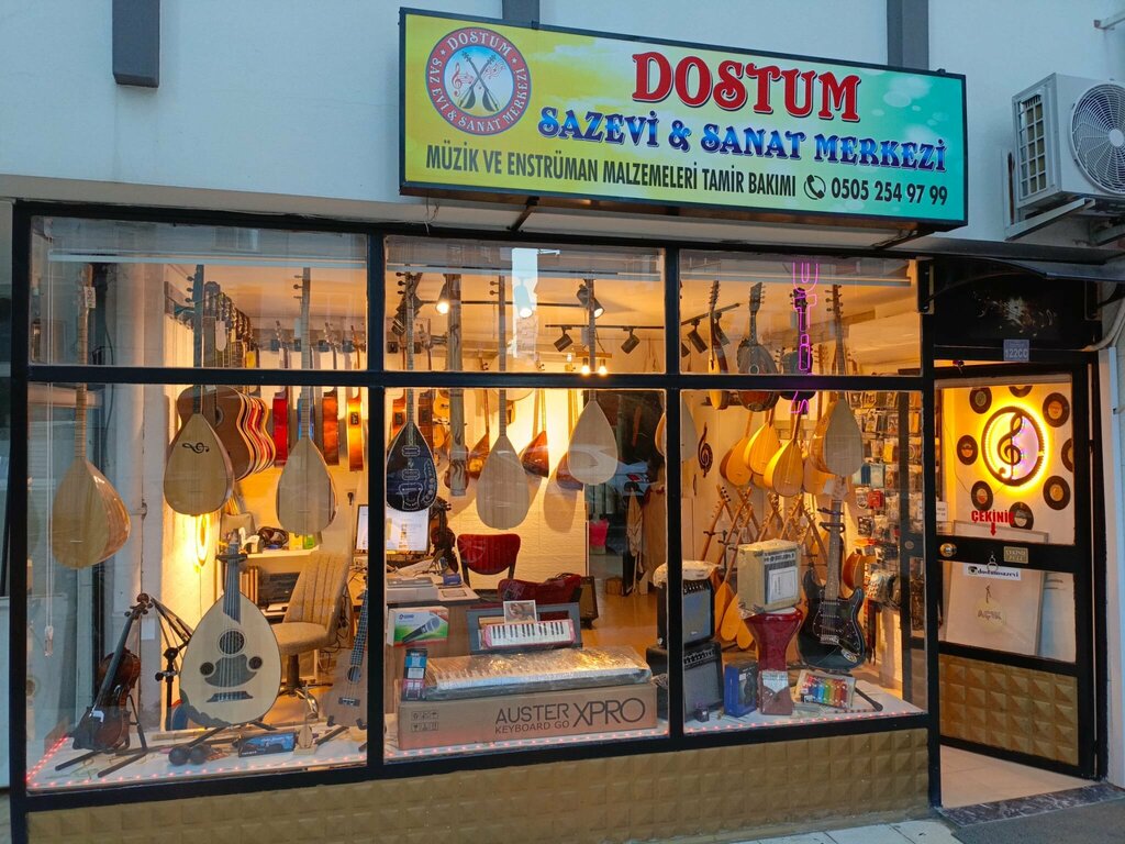 Enstrüman mağazaları Dostum Saz Evi, Antalya, foto