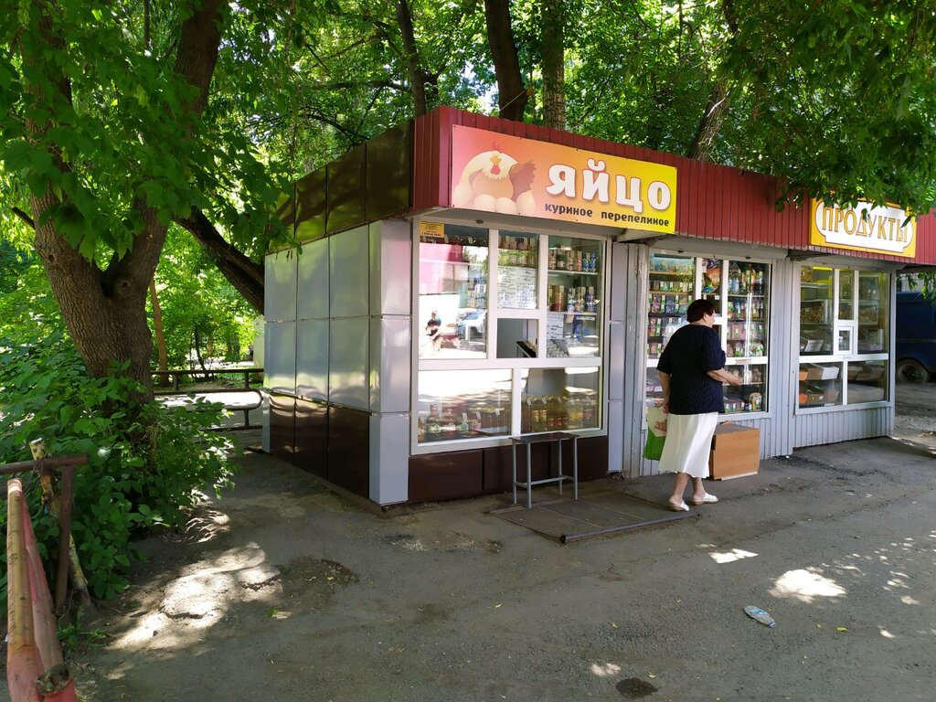 Kanatlı hayvan ürünleri ve yumurta Магазин яиц, Lipetsk, foto