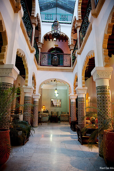 Otel Riad Dar Alia, Rabat, foto
