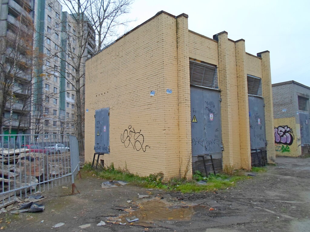 Mühendislik altyapısı Трансформаторная подстанция № 17776, Saint‑Petersburg, foto