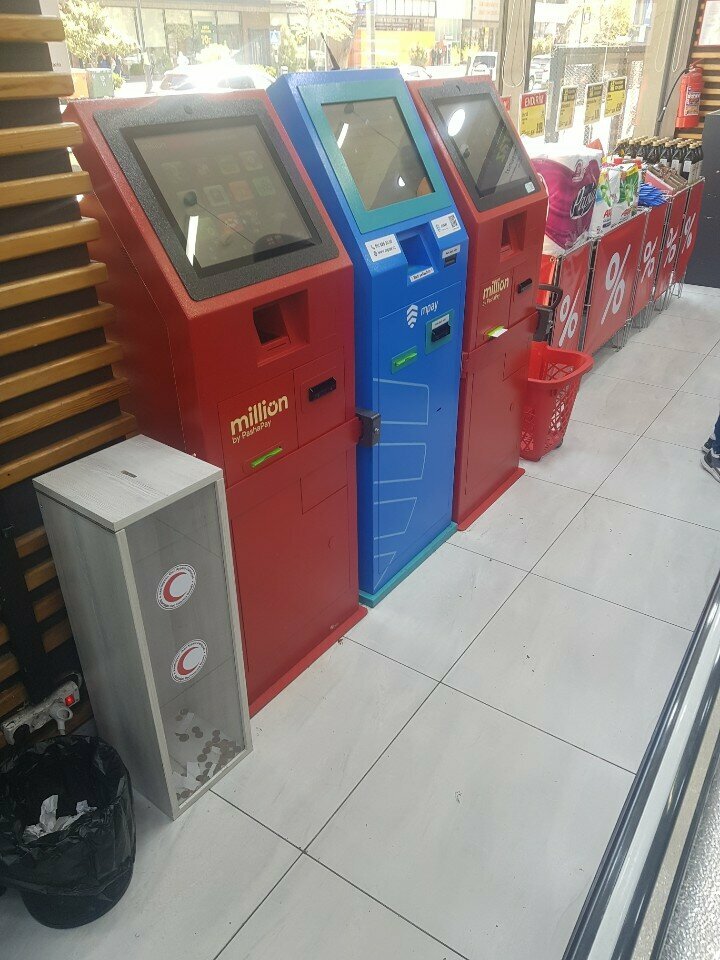 Ödeme terminali Million, Bakü, foto