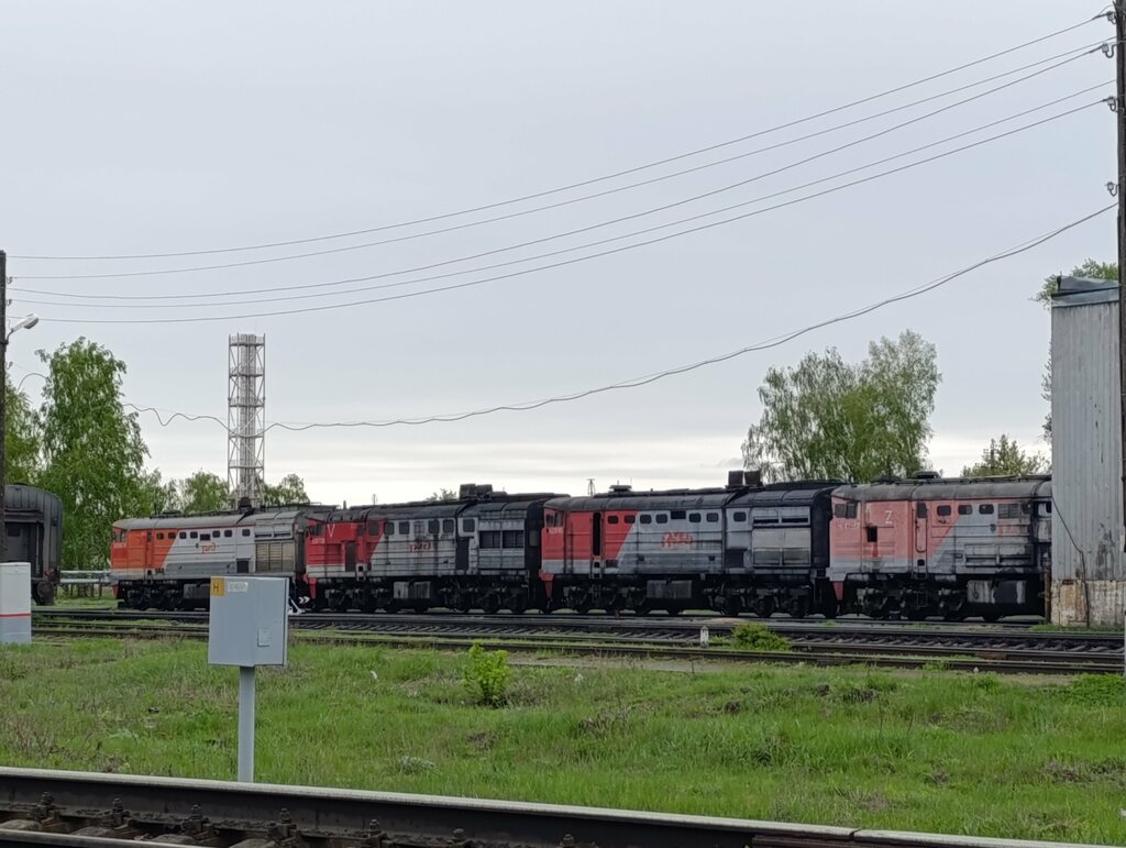 Demiryolları yönetimi ve bakımı Локомотивное депо Тчэ-1 Моршанск, Morşansk, foto