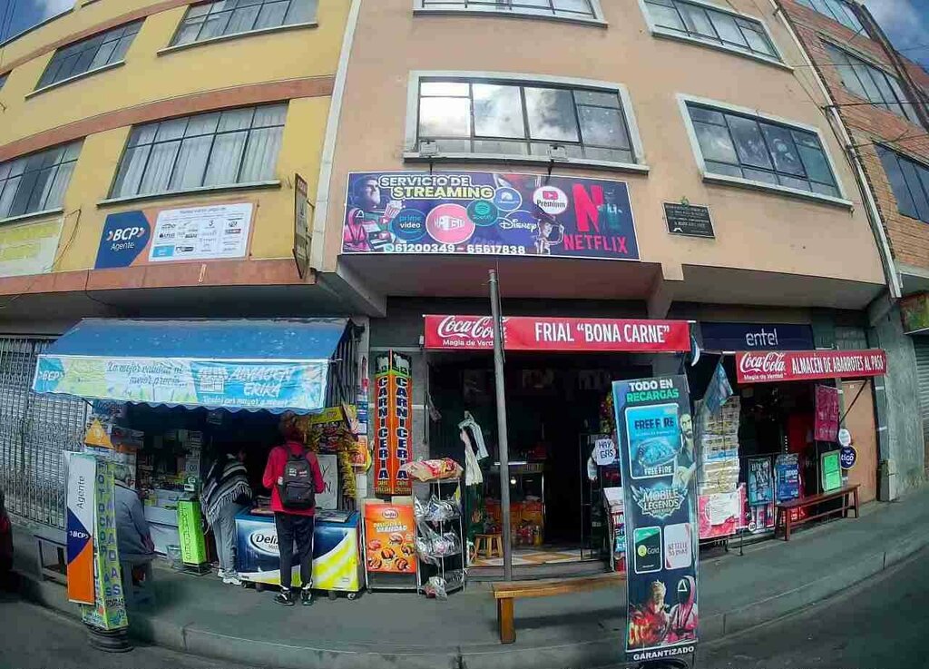 Kasap, şarküteri Meat Products, La Paz, foto