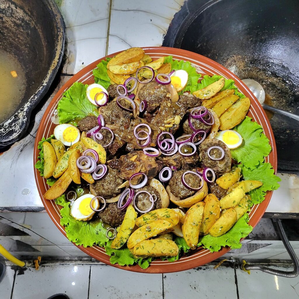 Kafe Beklar Teahouse, Fergana, foto