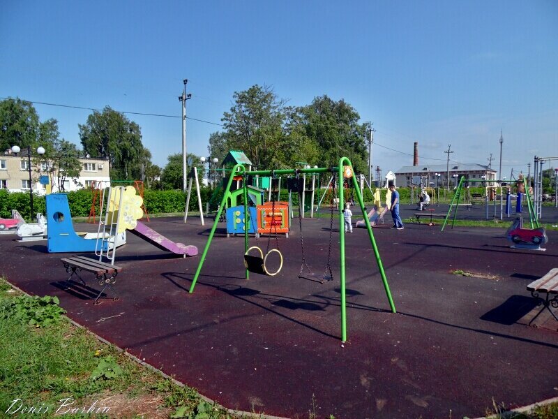 Oyun alanı Playground, Nijegorodskaya oblastı, foto