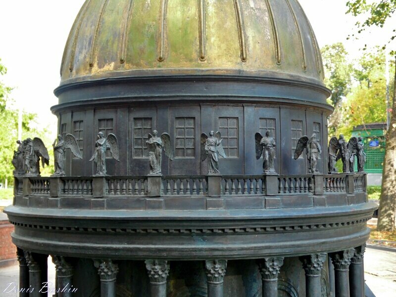 Dekorasyon ve süsleme, onur panosu Макет Исакиевского собора, Saint‑Petersburg, foto