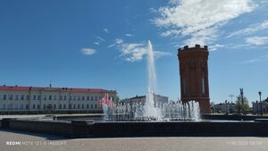 Fountain (Tyumen Region, Tobolsk, Red Square), çeşme  Tobolsk'tan