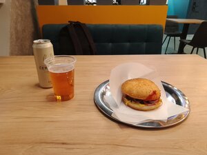 Burgernaya № 1 (M.I. Nedelina Street No:63, Lipetsk), kafe  Lipetsk'ten