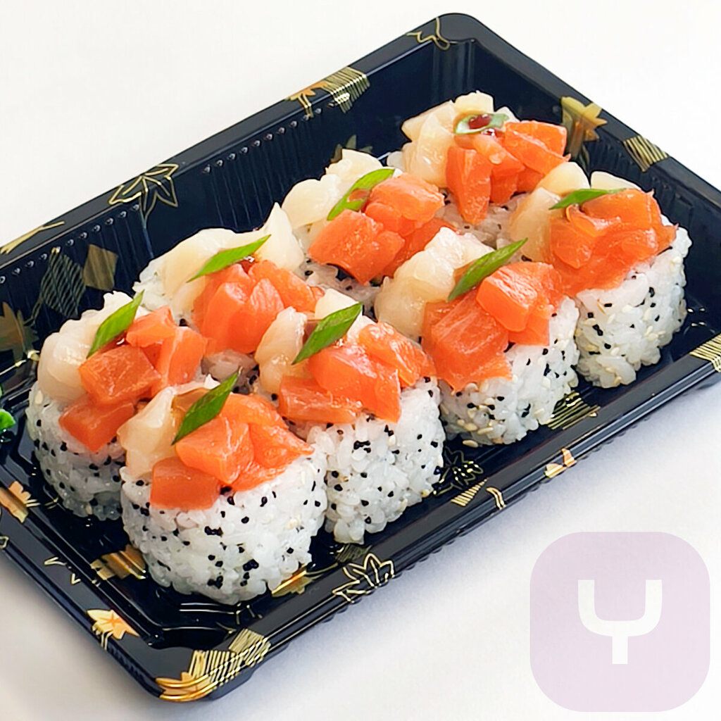 Suşi ve asya ürünleri Yorokobi, Vladivostok, foto