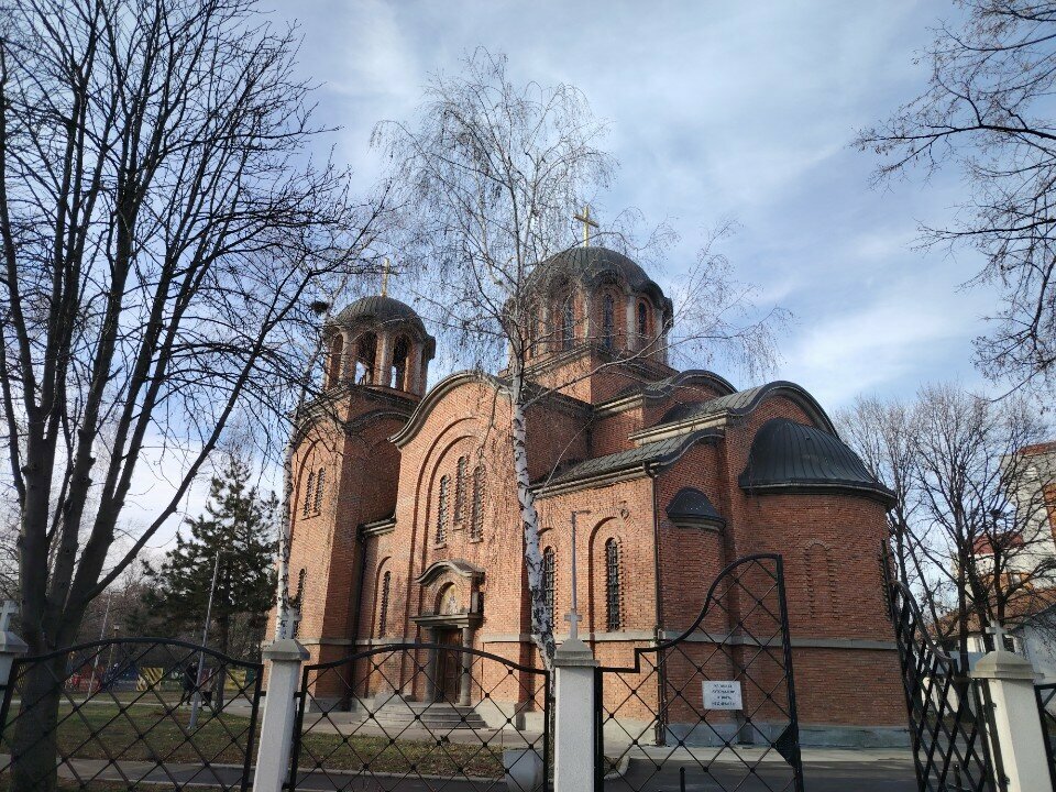 Ortodoks kiliseleri Hram Preobražena Gospodnego, Belgrad, foto