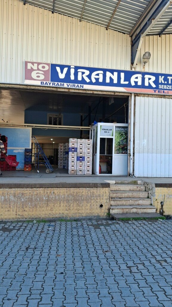 Toptan sebze ve meyve satışı Viranlar Komisyon, Fethiye, foto