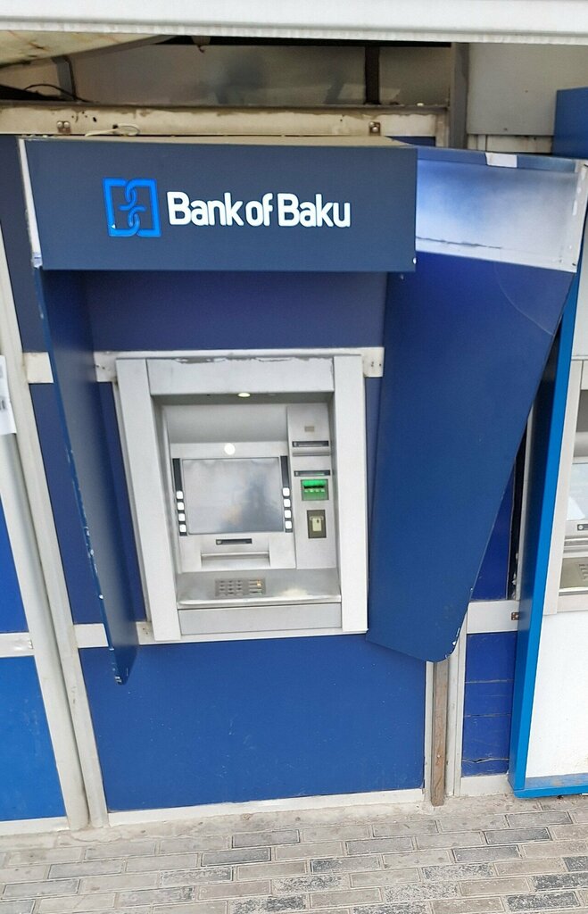 ATM'ler Bank of Baku, Bakü, foto