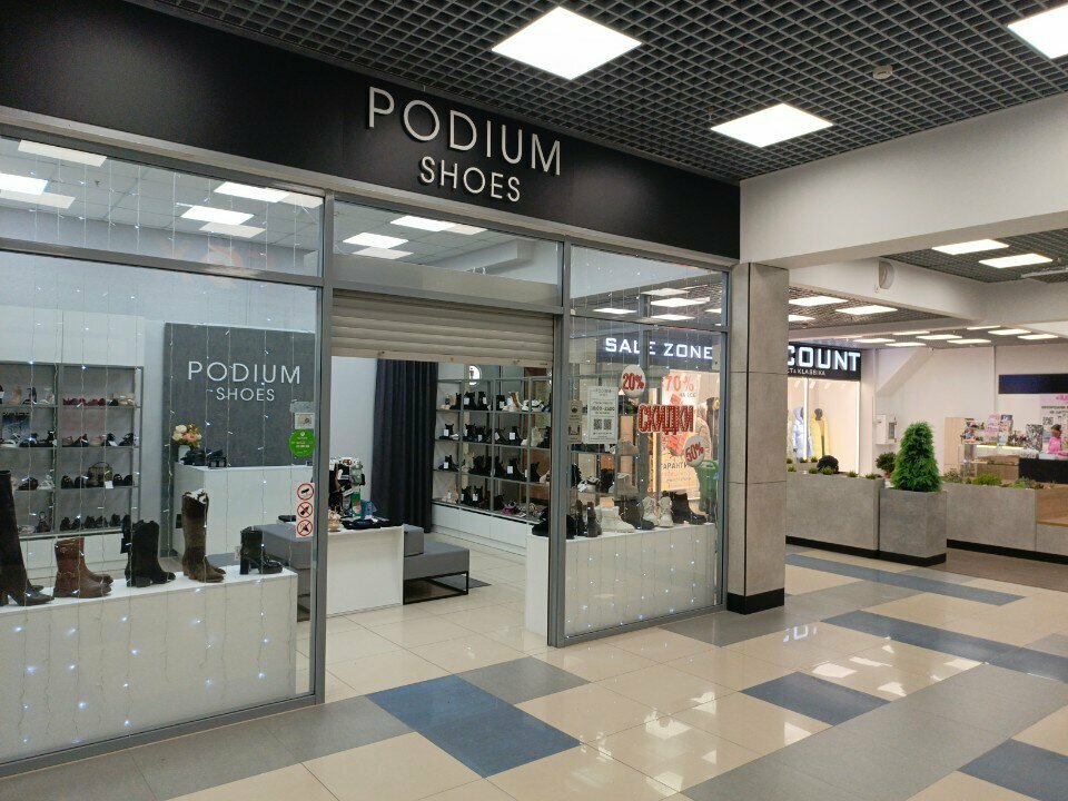 Giyim mağazası Podium Shoes, Kemerovo, foto