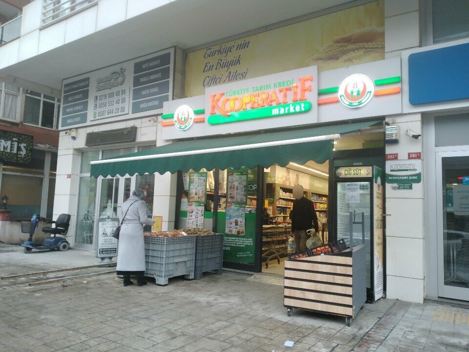 Süpermarket Tarım Kredi Kooperatif Market, İstanbul, foto