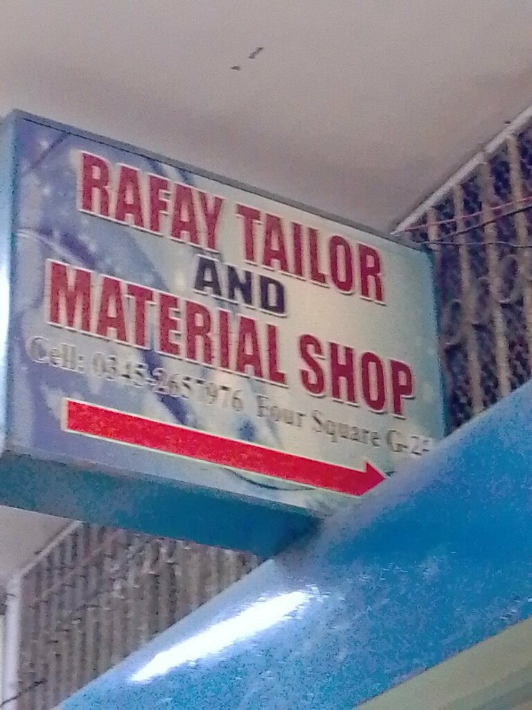 Giyim mağazası Rafay tailor, Karaçi, foto