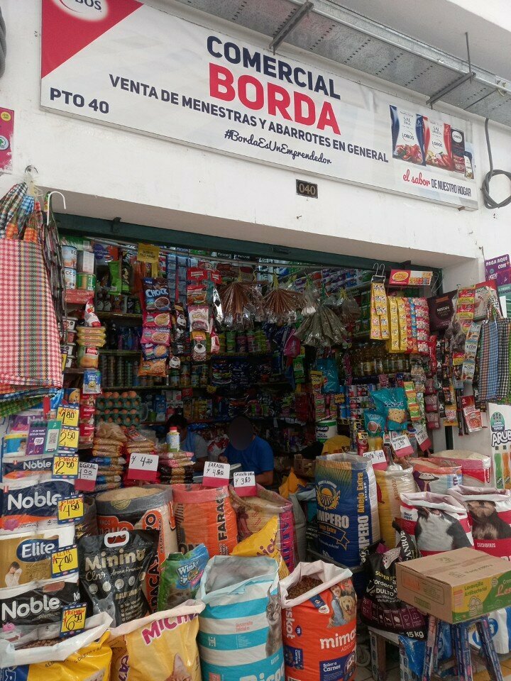Mini-market Comercial Borda, Lima, foto