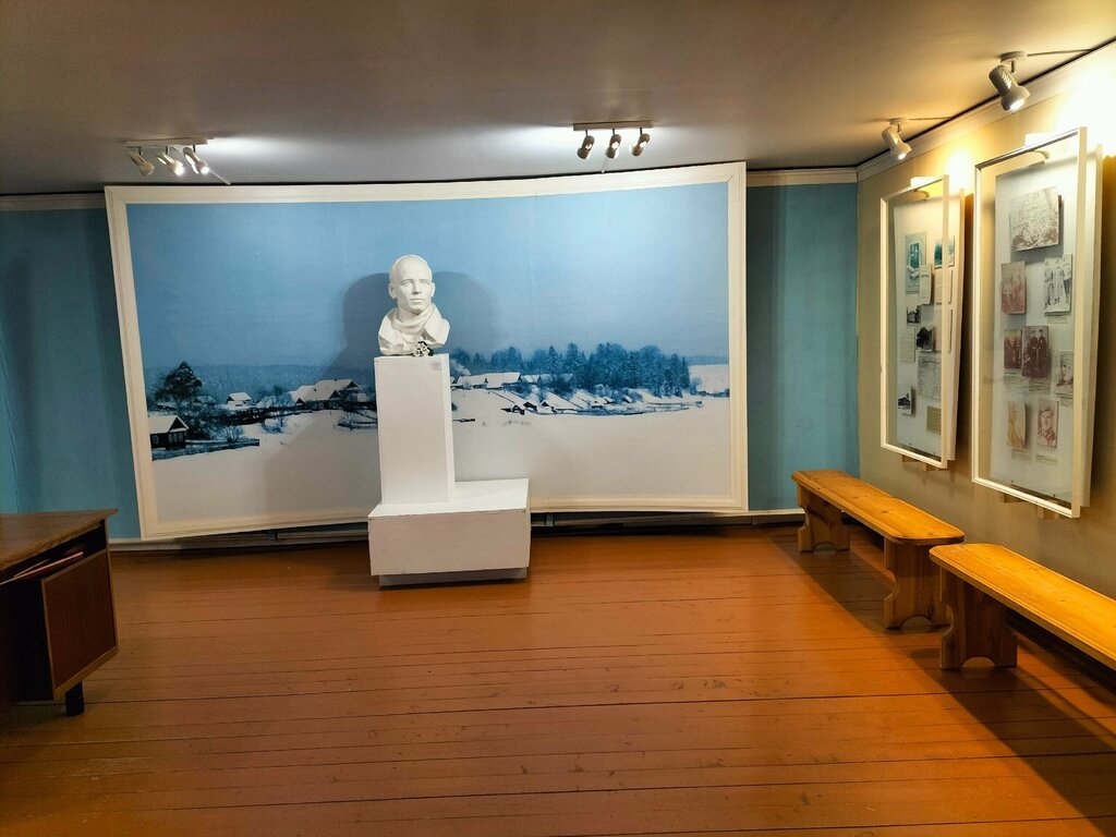 Müzeler ve sanat galerileri Тотемское музейное объединение, Музей Н. Рубцова, Vologodskaya oblastı, foto