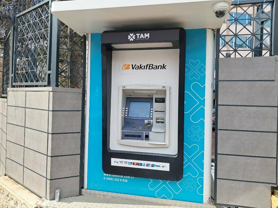 ATM'ler Vakıfbank ATM, Ankara, foto