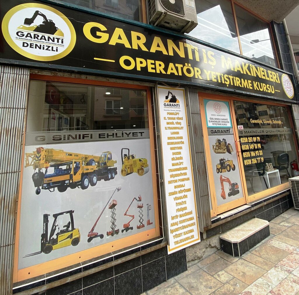 Sürücü kursları Garanti İş Makinaları Operatör Yetiştirme Kursu, Denizli, foto