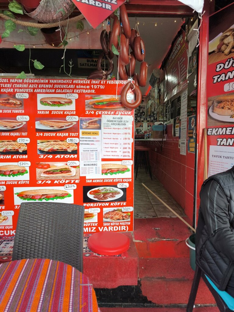 Kafe Tarihi Aziz Efendi Sucukları, İstanbul, foto