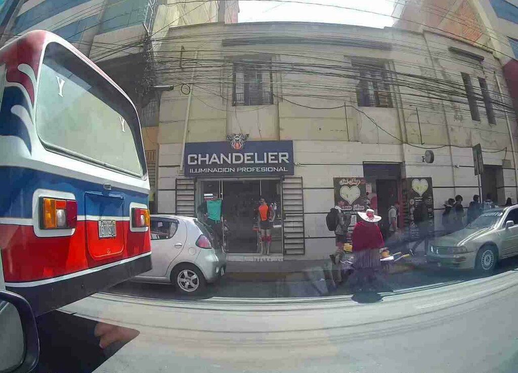 Aydınlatma teknolojileri Chandelier, Cochabamba, foto