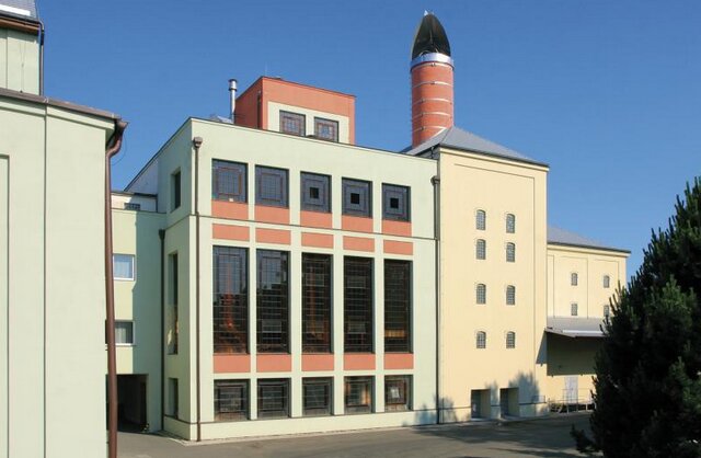 Bira fabrikası Pivovar Litovel A. S., Olomouc Bölgesi, foto