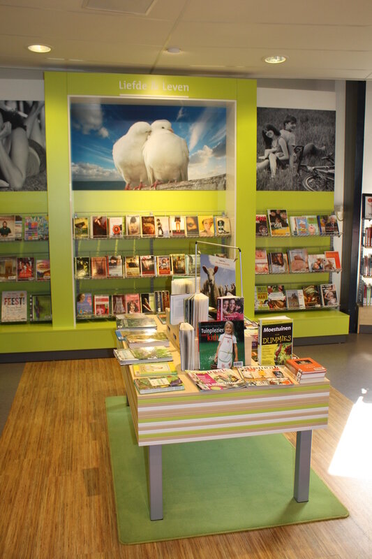Kütüphaneler Bibliotheek Renkum De, Gelderland, foto