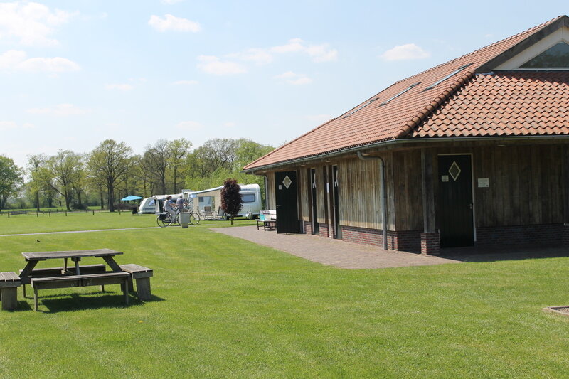 Kamp alanları Dal van de Mosbeek, Overijssel, foto