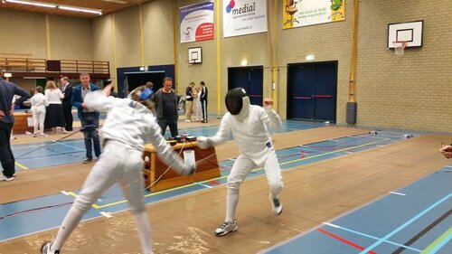 Fitness kulüpleri Schermschool Zaal Amsterdam zuid, Amsterdam, foto