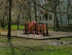 Спортивная площадка (Zipovskaya Street No:19, mikrorayon Zavod Izmeritelnykh Priborov), spor alanı  Krasnodar'dan